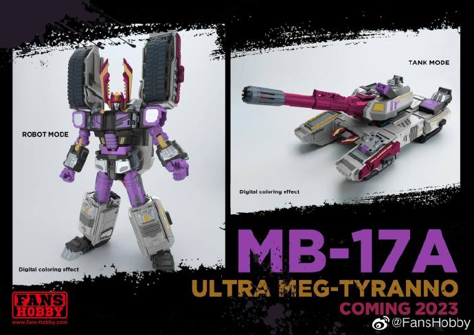 FansHobby MB-17A Ultra Meg-Tyranno Armada Megatron – Aoiheyaus