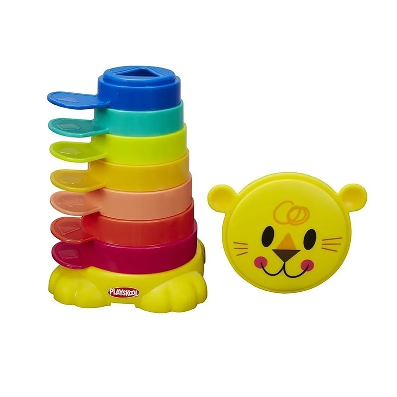 Playskool Hasbro B0501 Tower Lion Stacking Cups – Aoiheyaus